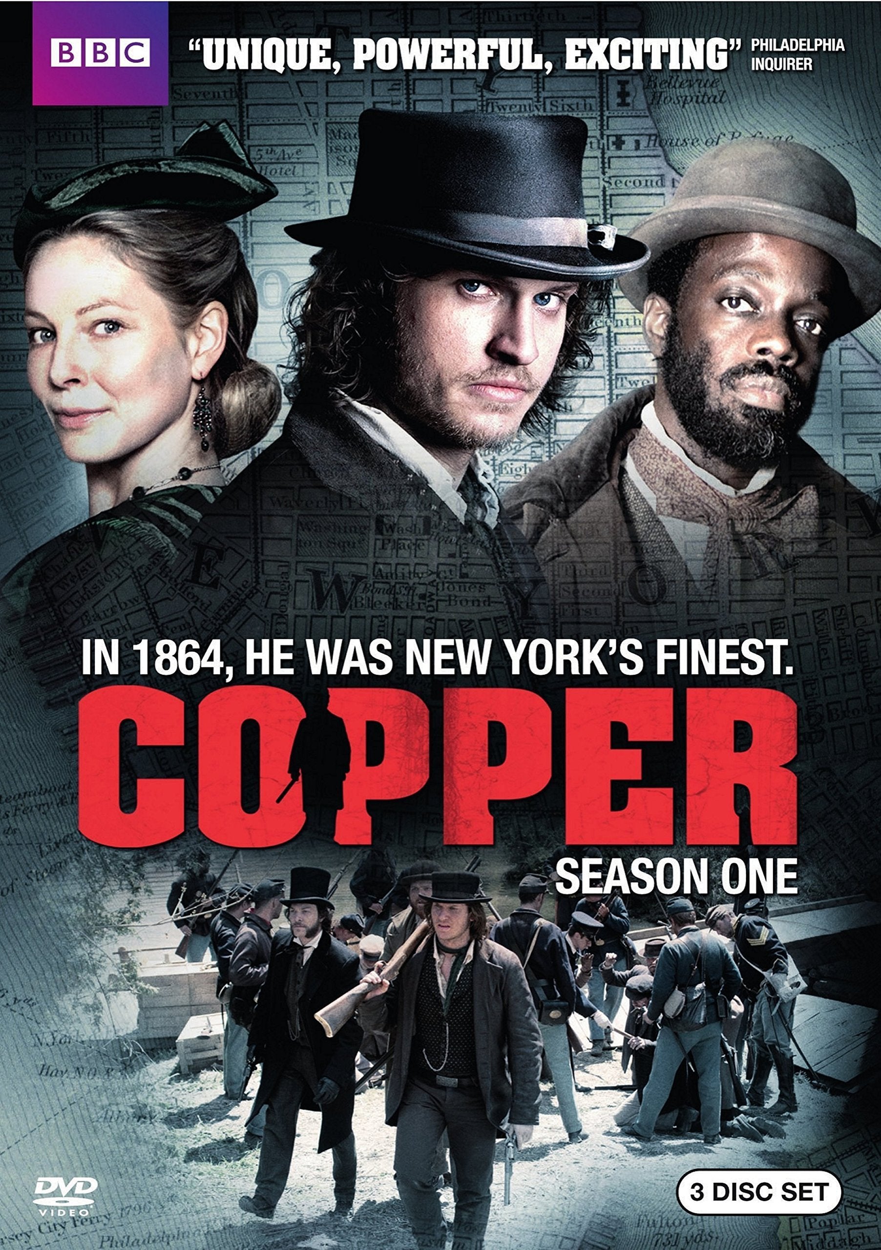 Copper: Season One [DVD] – Patina Paperbacks